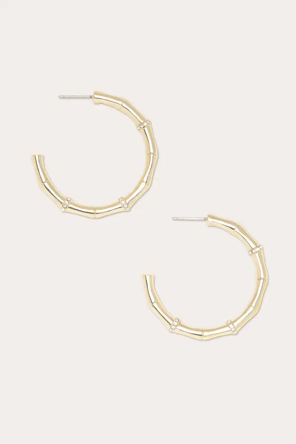 Ramy Brook Chiara Pave Hoops