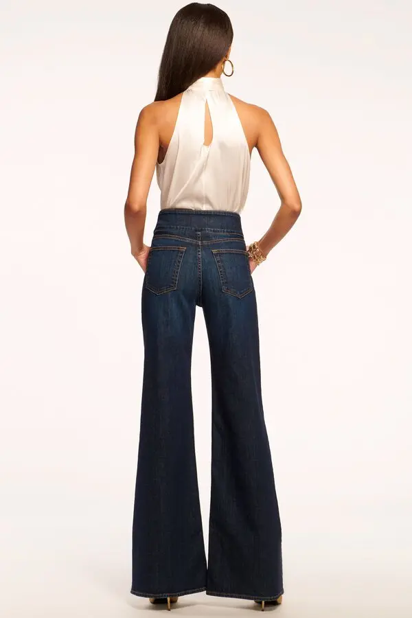 Ramy Brook Liv High-rise Wide Leg Jean