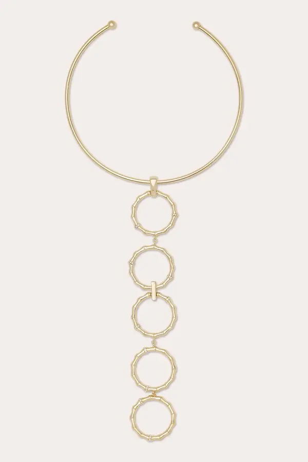 Ramy Brook Chiara Statement Choker - Gold