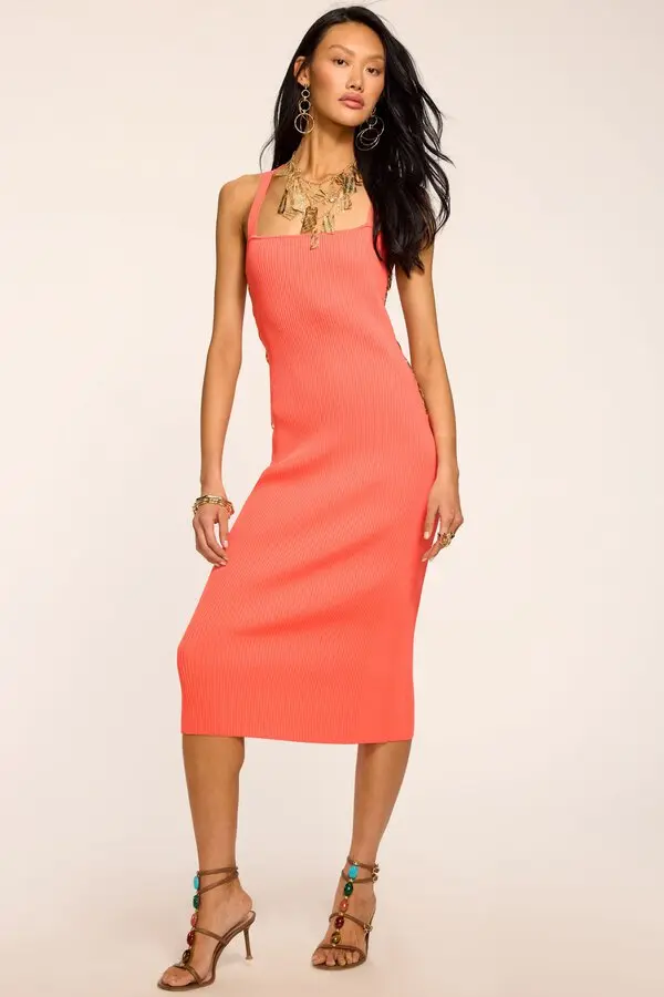 Ramy Brook Brynn Embellished Knit Dress