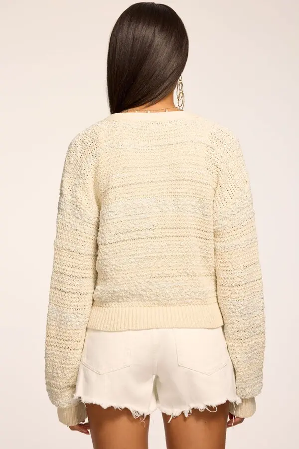 Ramy Brook Carly Textured Knit Cardigan