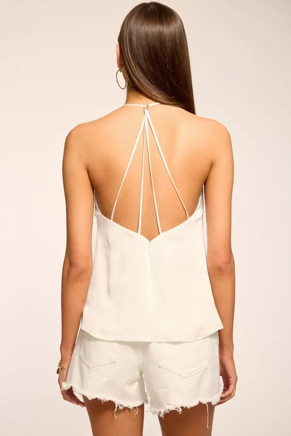 Ramy Brook Lauren Open Back Tank Top