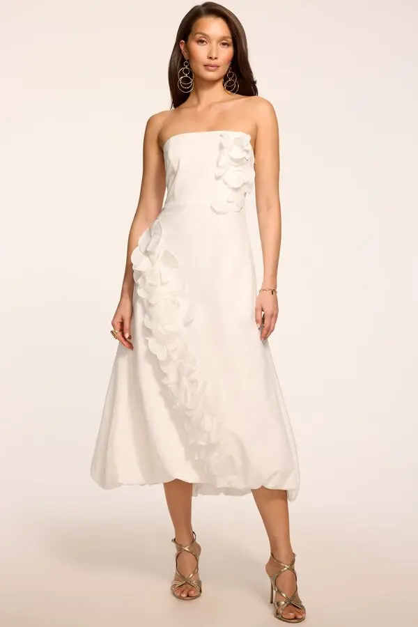 Ramy Brook Zaria Embellished Strapless Midi Dress
