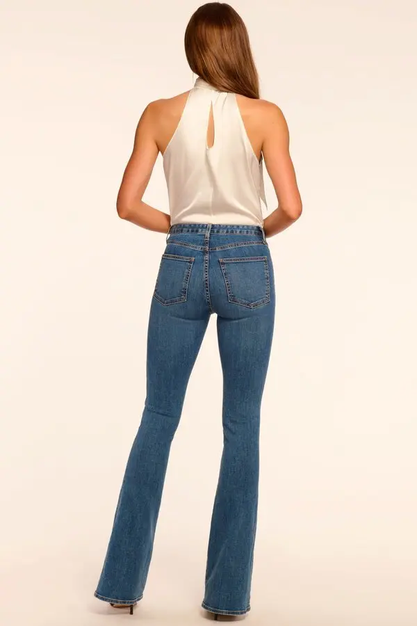 Ramy Brook Helena High-rise Flare Jean