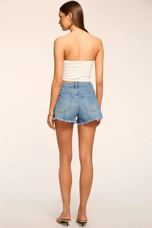 Ramy Brook Bria Studded Denim Short