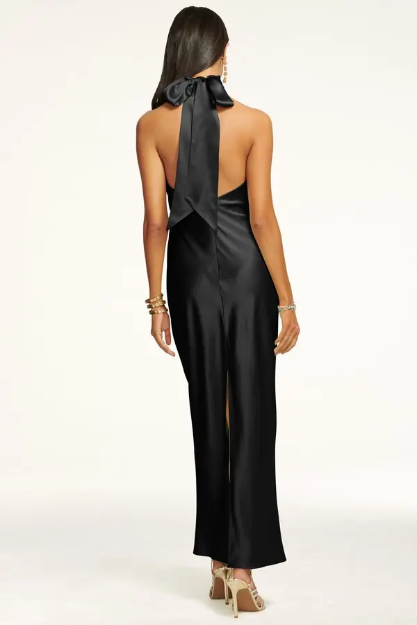 Ramy Brook Tatiana High Neck Gown