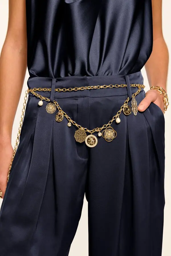 Ramy Brook Oscar Pleated Wide Leg Pant