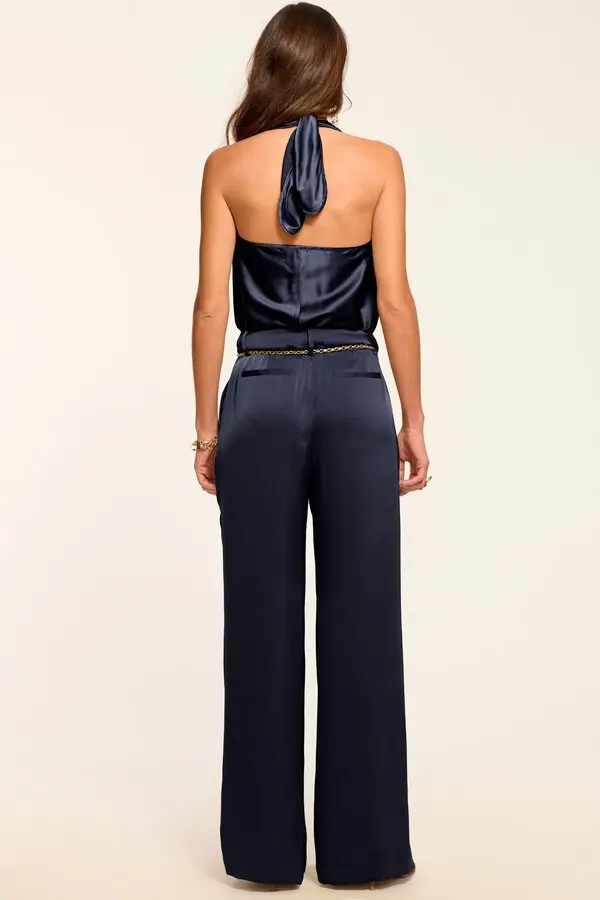 Ramy Brook Oscar Pleated Wide Leg Pant