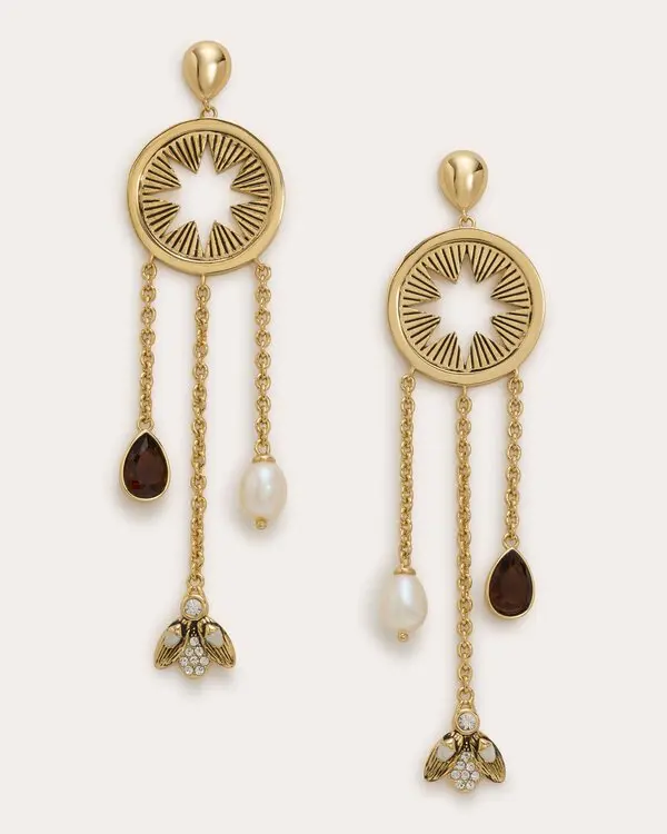 Ramy Brook Amandine Statement Earrings - Gold