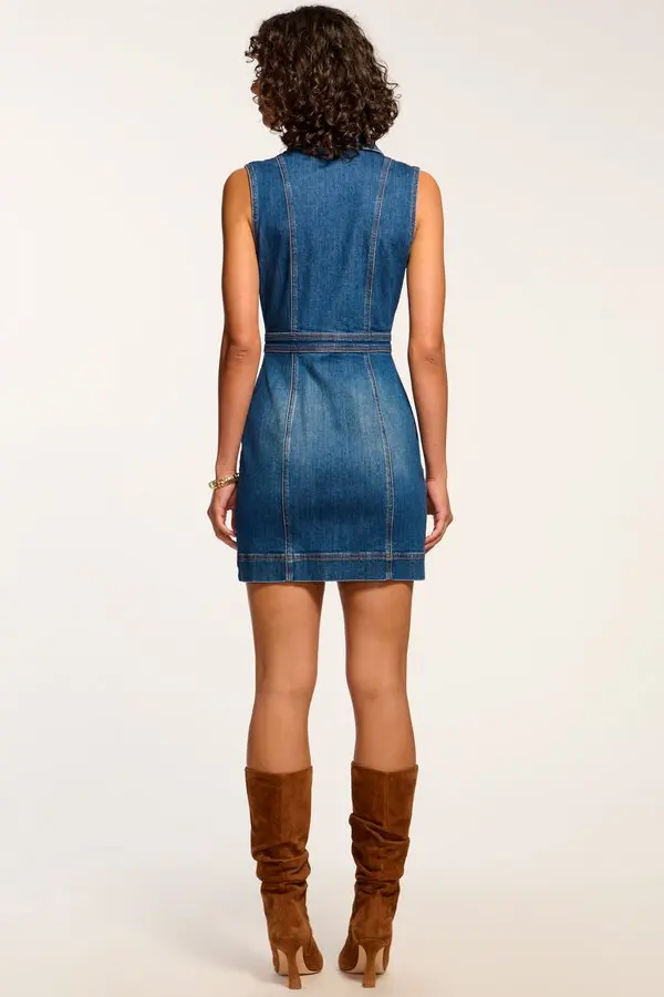 Ramy Brook Katalina Denim Mini Dress