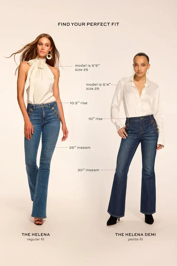 Ramy Brook Helena High-rise Flare Jean