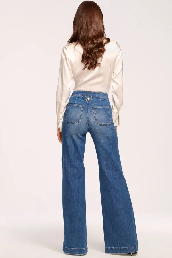 Ramy Brook Theodora High-rise Wide Leg Jean