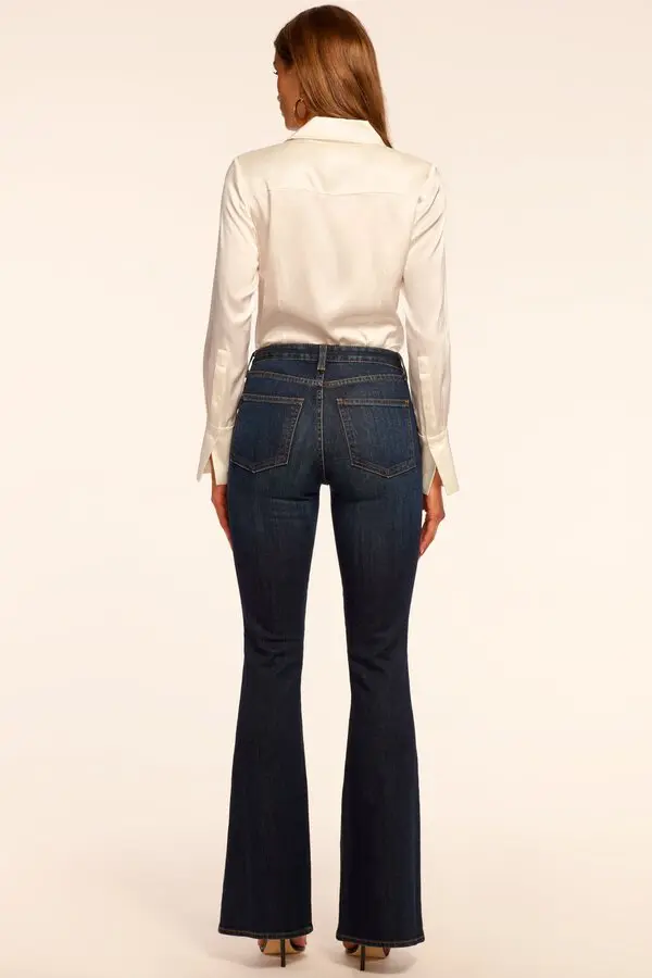 Ramy Brook Helena High-rise Flare Jean