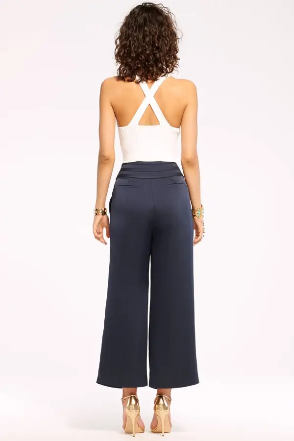 Ramy Brook Joss Cropped Wide Leg Pant