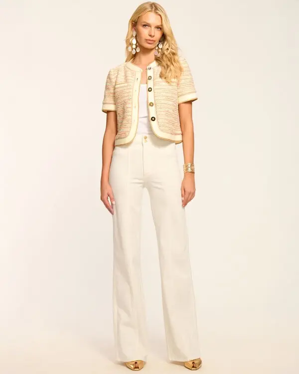 Ramy Brook Tina High-rise Wide Leg Jean