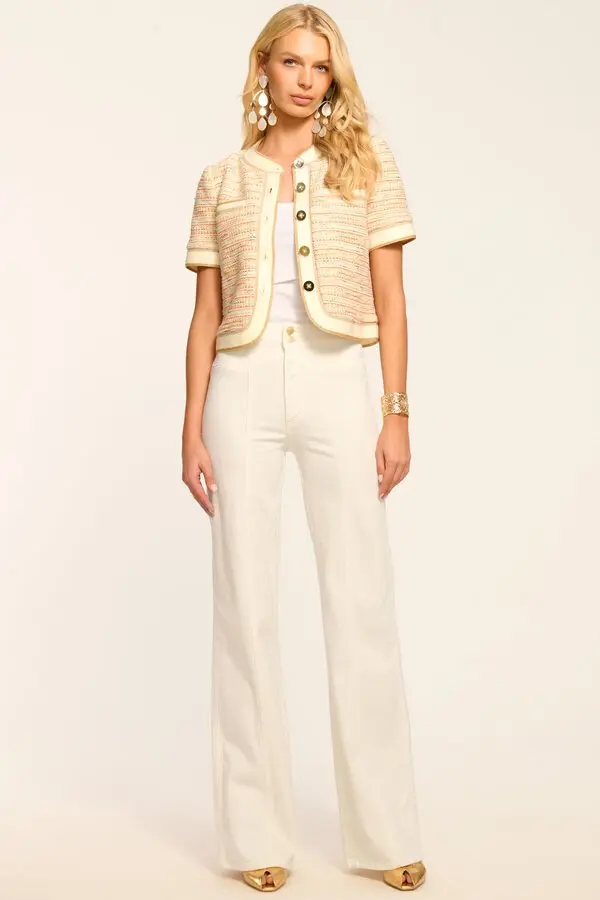 Ramy Brook Tina High-rise Wide-leg Jeans