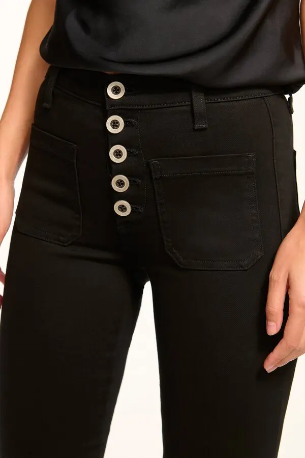 Ramy Brook Cindy High-rise Flare Jean