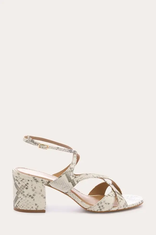Ramy Brook Susie Leather Block Heel