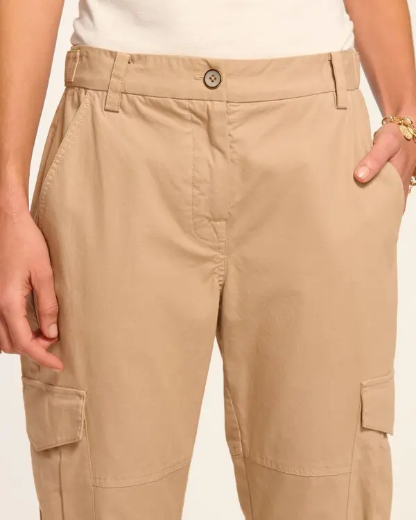 Ramy Brook Isabelle Canvas Ankle Length Pant