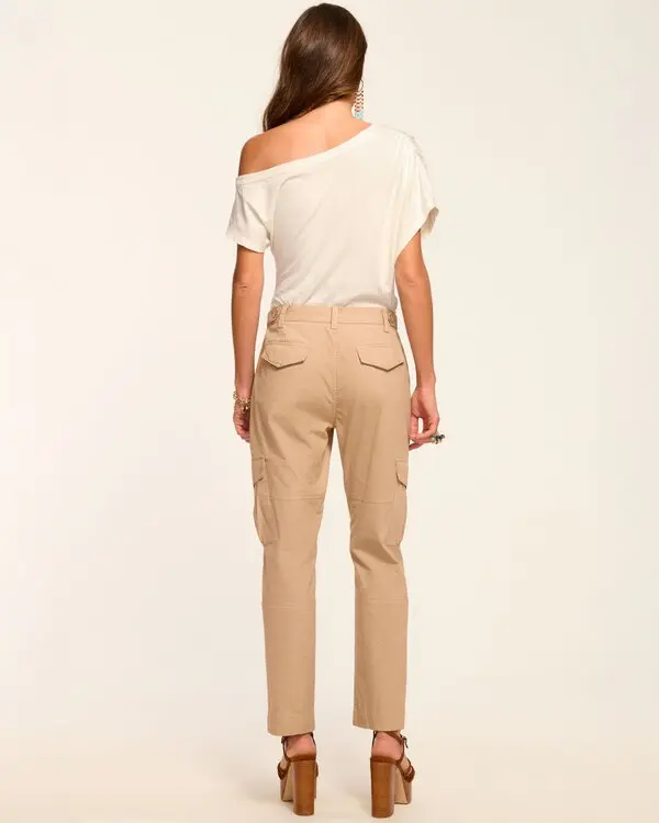 Ramy Brook Isabelle Canvas Ankle Length Pant