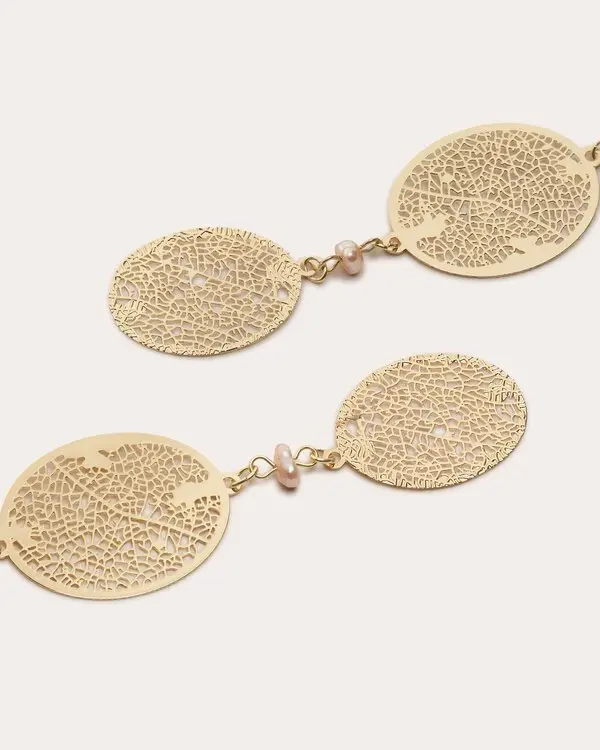 Ramy Brook Rio Leaf Earrings