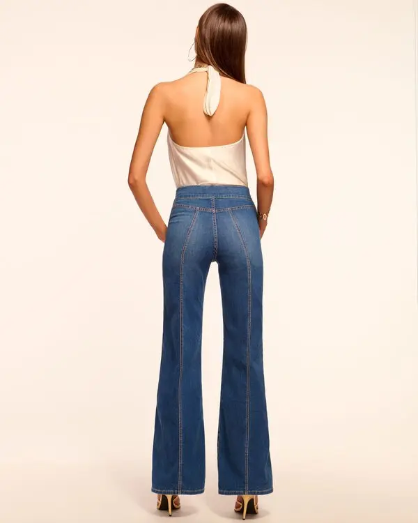 Ramy Brook Tina High-rise Wide Leg Jean