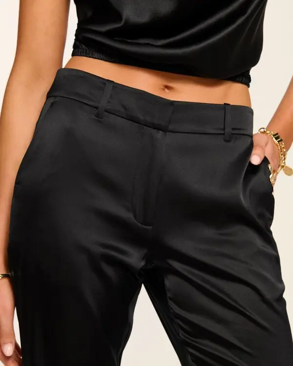 Ramy Brook Vivienne Silk Flare Pant