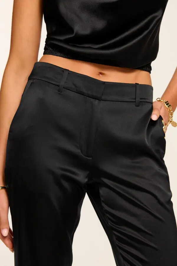 Ramy Brook Vivienne Silk Flare Pant