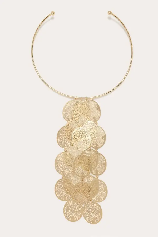 Ramy Brook Rio Leaf Necklace - Gold
