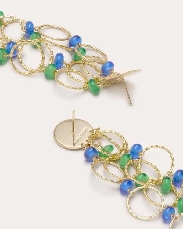 Ramy Brook Lila Beaded Chandelier Earrings