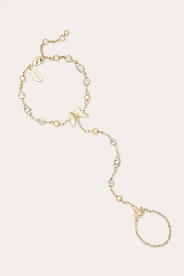 Ramy Brook Nerea Butterfly Hand Chain - Gold