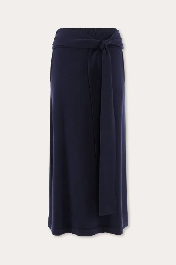 Ramy Brook Abby Knit Midi Wrap Skirt