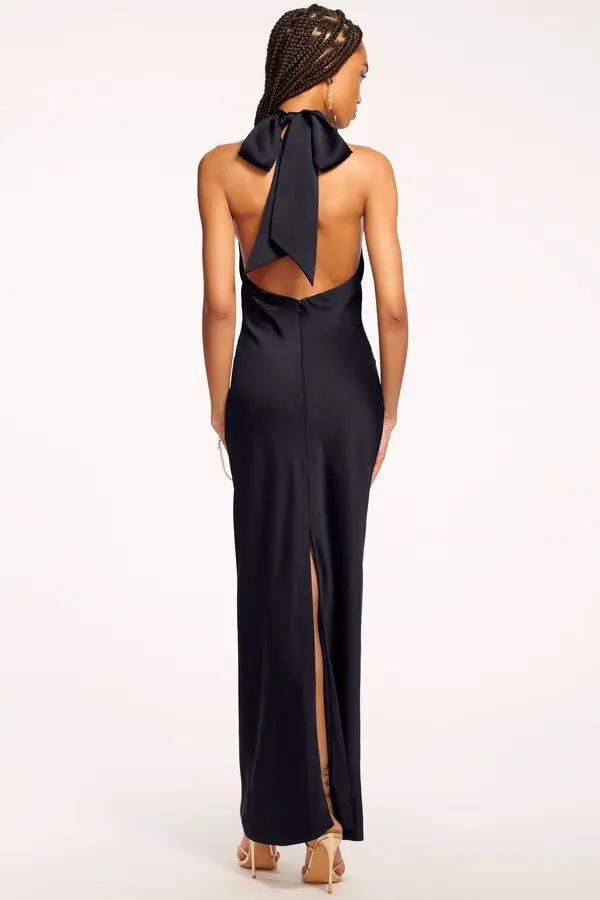 Ramy Brook Tatiana High Neck Gown