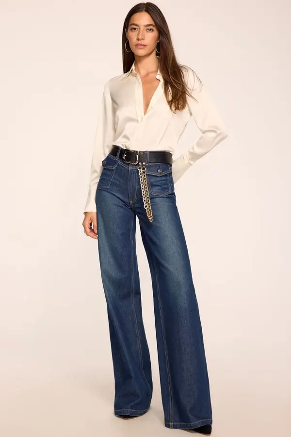 Ramy Brook Ciara Wide Leg Jean