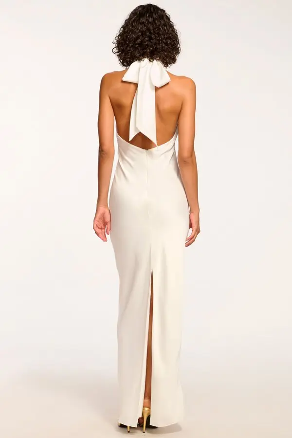 Ramy Brook Tatiana High Neck Gown