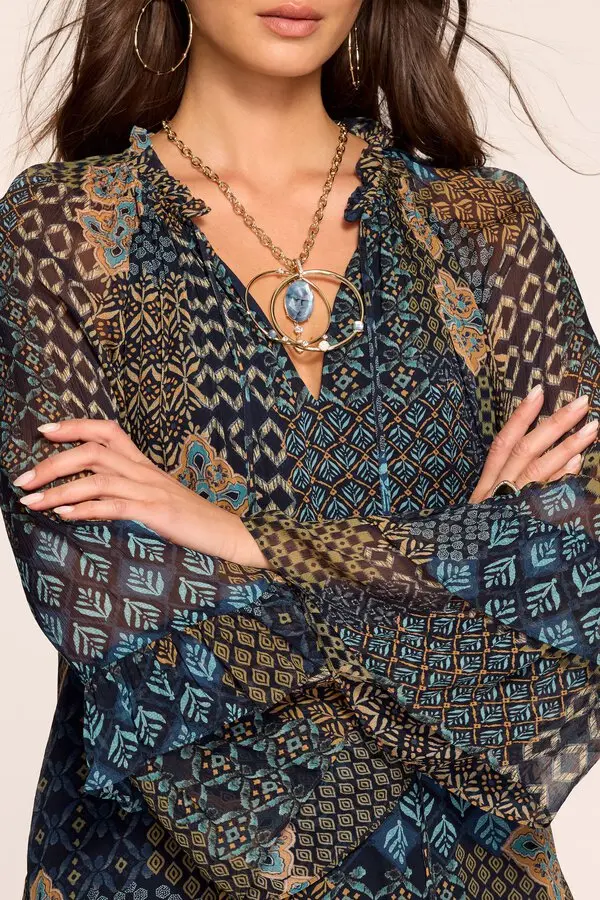 Ramy Brook Anya Printed Top