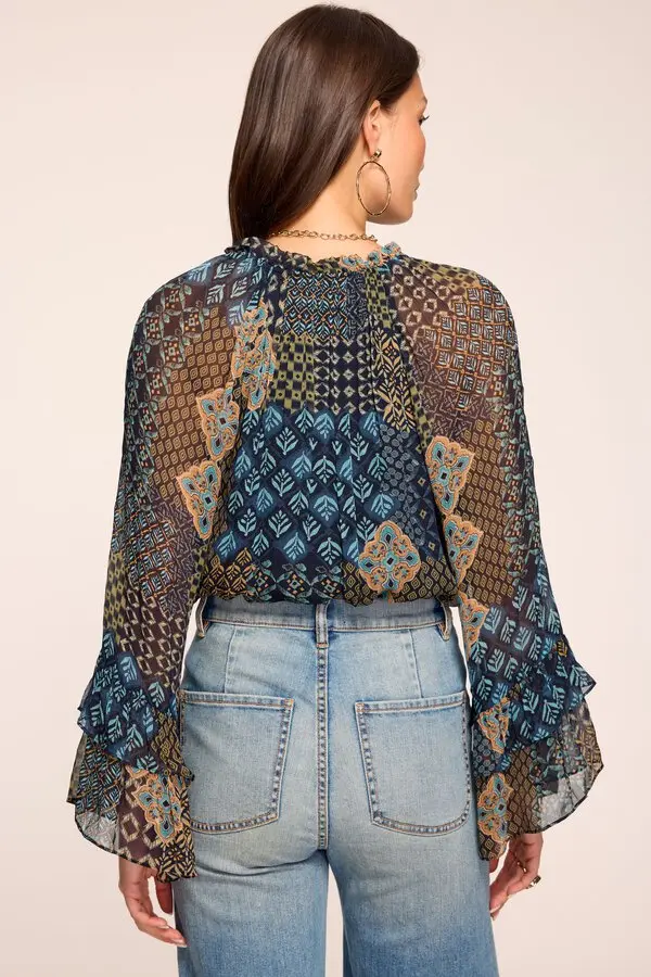 Ramy Brook Anya Printed Top