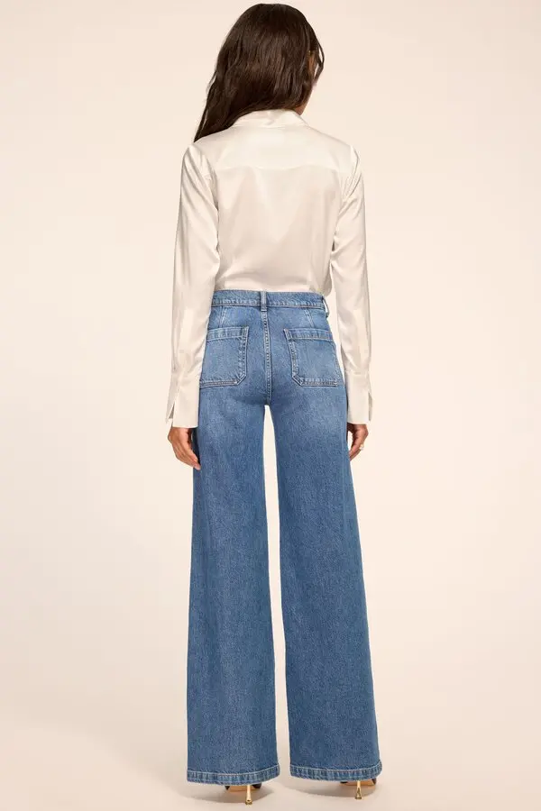 Ramy Brook Cleo Wide Leg Jean