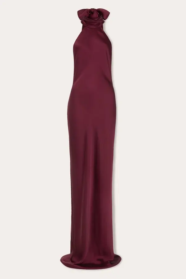 Ramy Brook Tatiana High Neck Gown