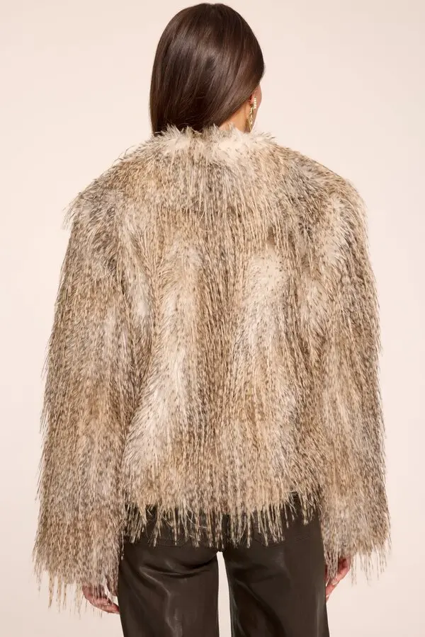 Ramy Brook Lacey Faux Fur Jacket