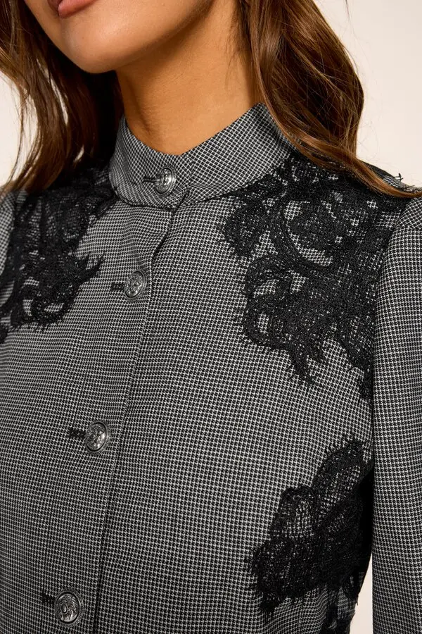 Ramy Brook Elsa Printed Lace Jacket