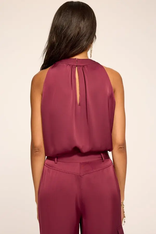 Ramy Brook Danielle Asymmetric Ruffle Top