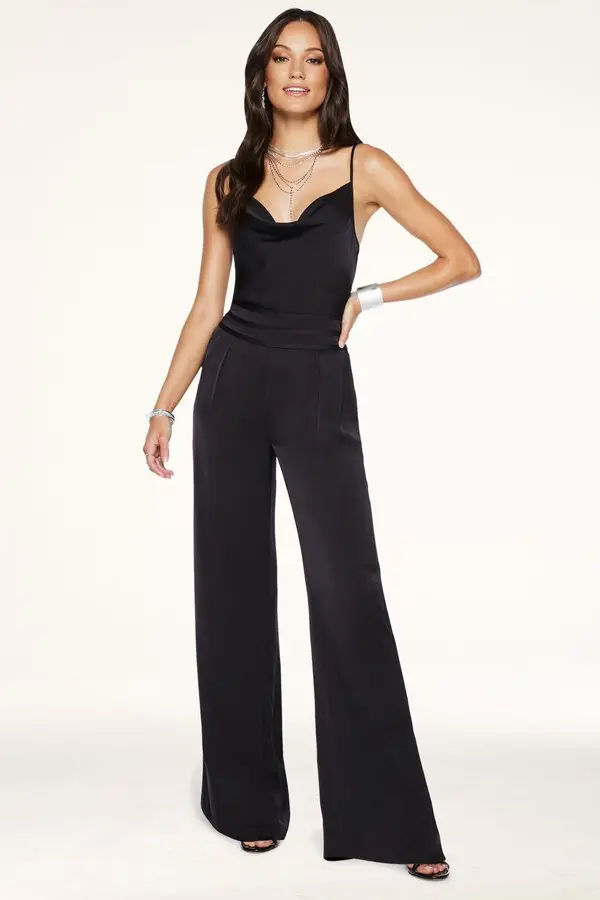 Ramy Brook Joss Wide Leg Pant - Onyx