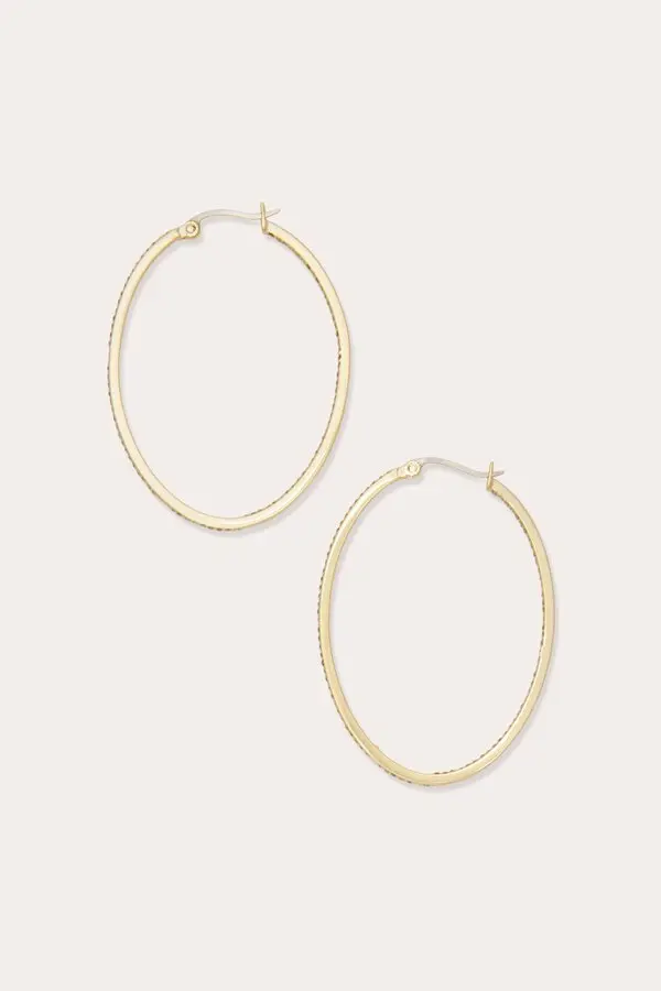Ramy Brook Khatia Pave Hoops