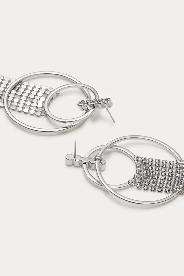 Ramy Brook Nora Chain Mesh Earrings