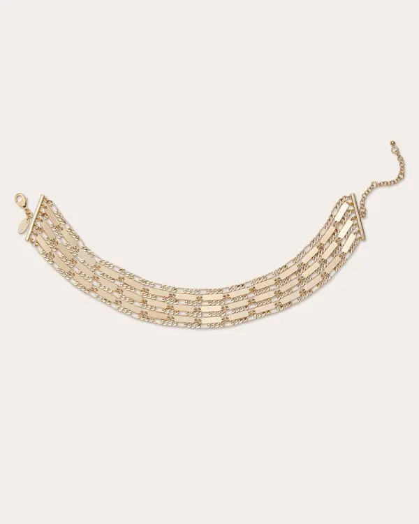 Ramy Brook Keely Layered Choker Necklace - Gold