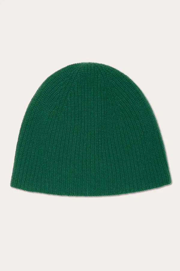 Ramy Brook Flora Cashmere Hat Designer Luxury - Deep Emerald