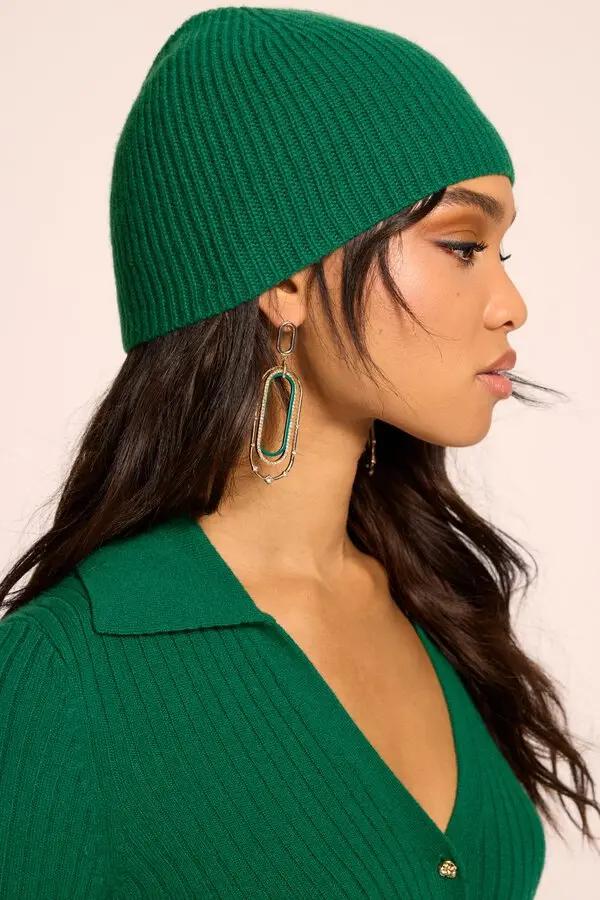 Ramy Brook Flora Cashmere Hat Designer Luxury