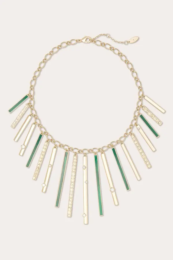 Ramy Brook Mila Enamel Statement Necklace
