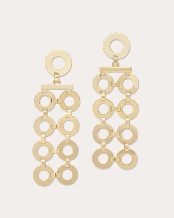Ramy Brook Helen Link Statement Earrings
